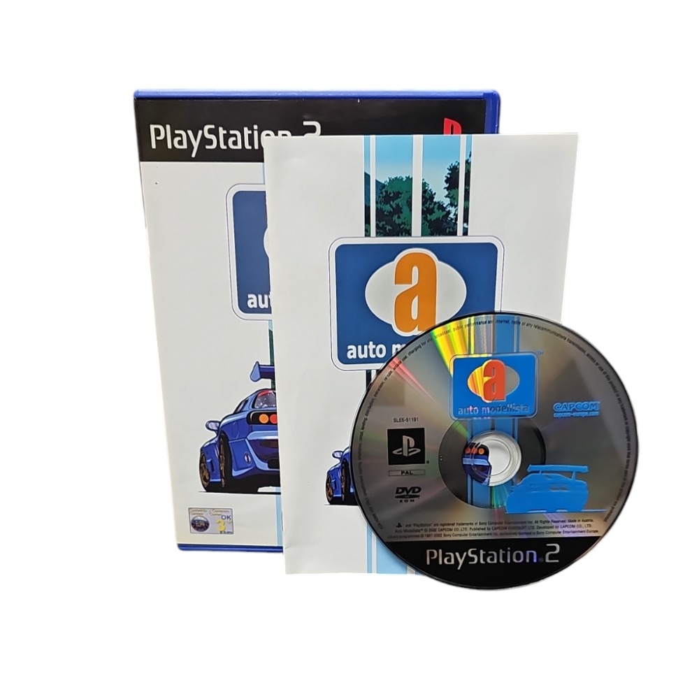Used Sony Auto Modellista - PlayStation 1 (Manual Included) - Own4Less